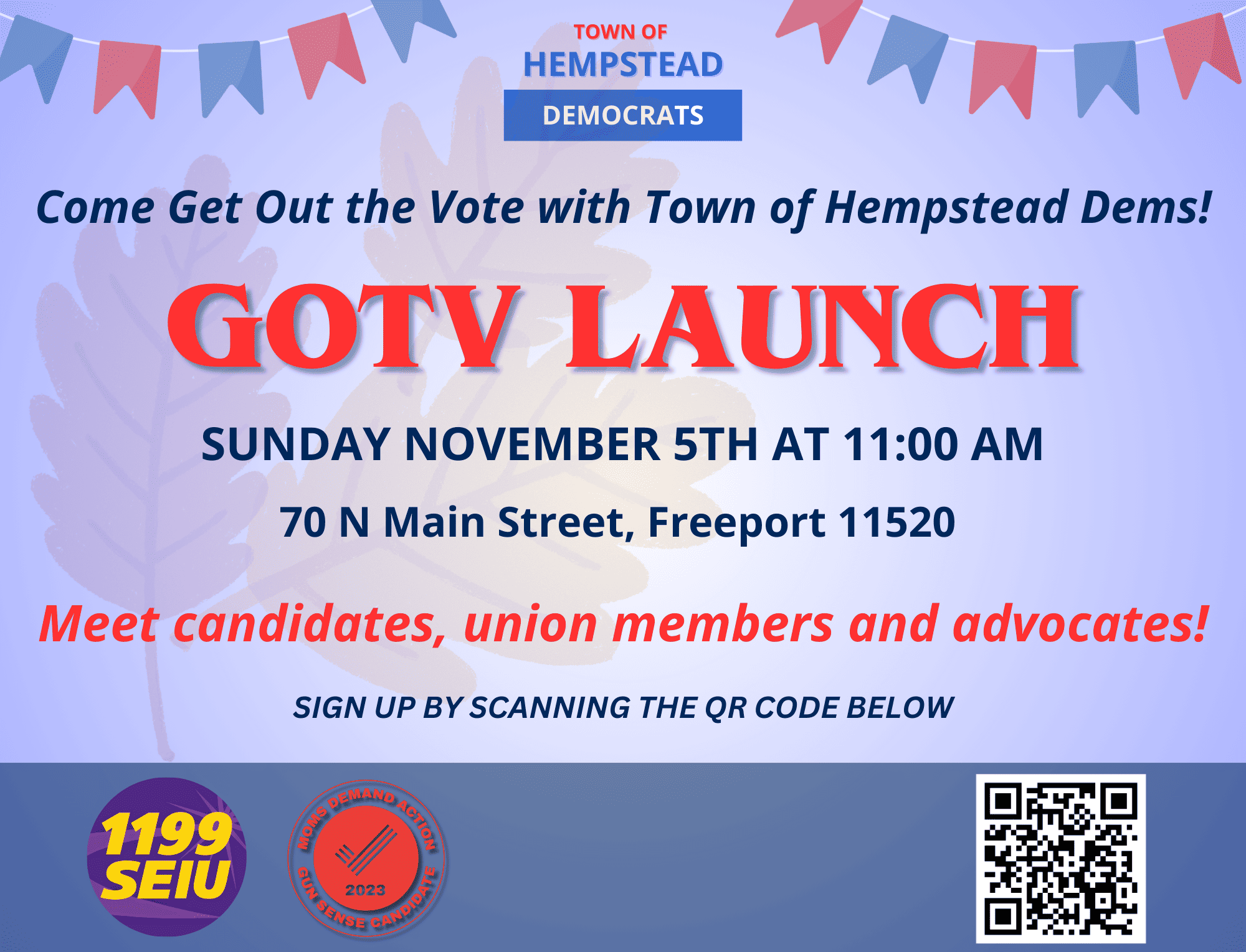 SUNDAY, NOV 5: FINAL GET OUT THE VOTE LAUNCH - Seth Koslow